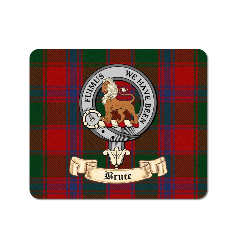 Bruce Clan Mouse Pad - Whimsly